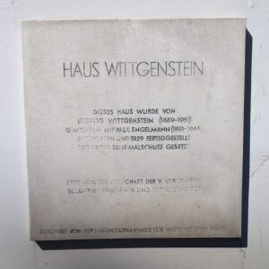 Haus Wittgenstein – Wittgensteins Welt